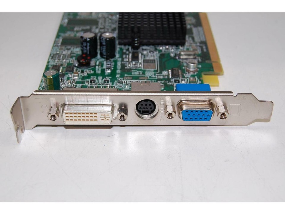 DELL ATI RADEON X300 128MB PCIe Graphics Card DVI VGA TV-Out 109-A33400 ...