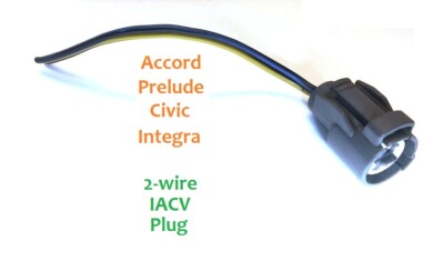 OEM Honda IACV Idle Air Control Valve Plug 88-00 Prelude Civic Accord ...