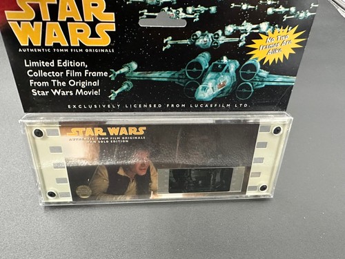Star Wars Limited Edition Collector Film Cel Frame 70mm Han Solo ...