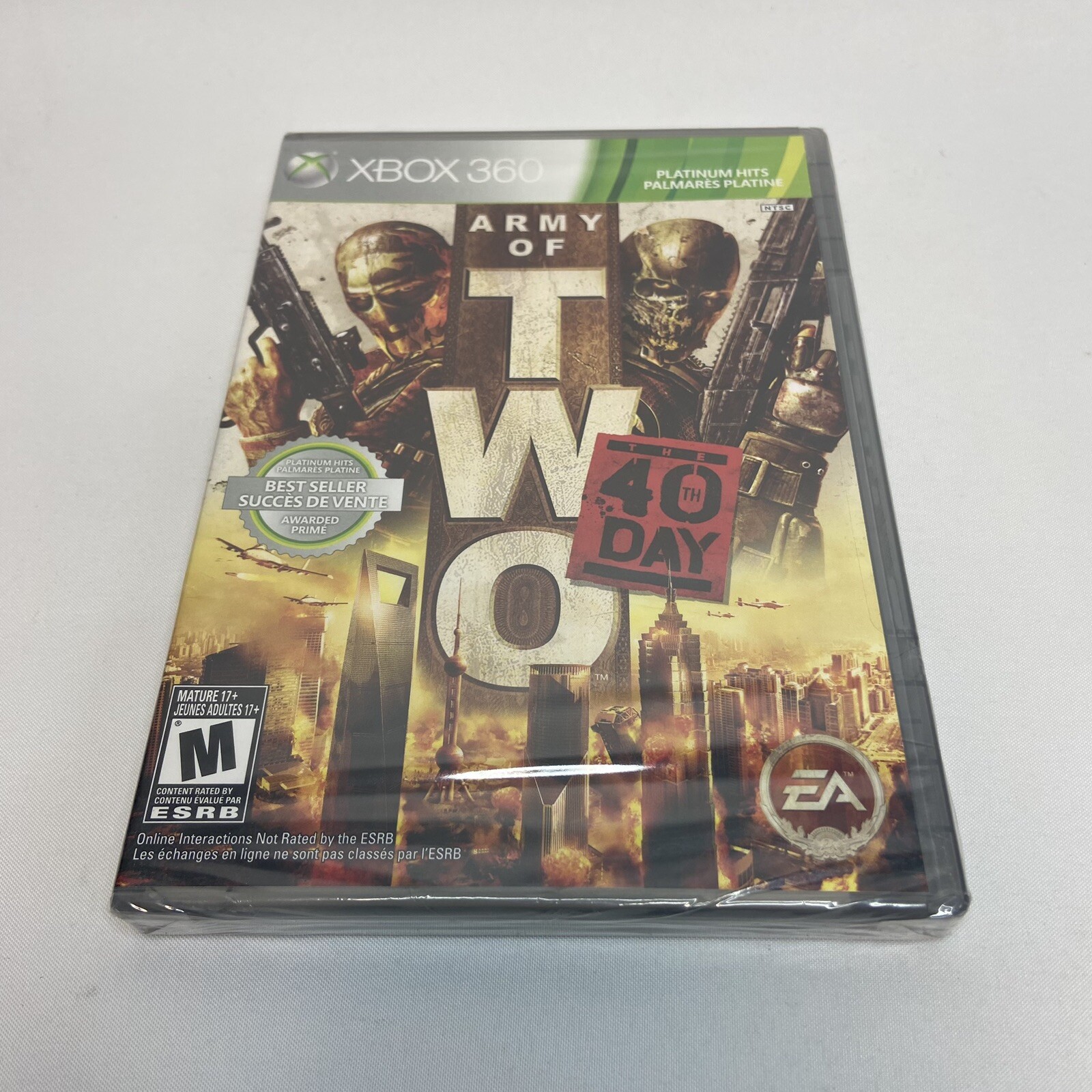 Army of Two: The 40th Day (Microsoft Xbox 360, 2010) - European Version ...