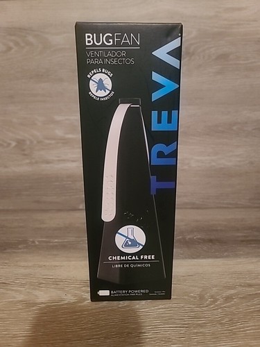 Treva Chemical-Free Bug Repellent/Deterrent Fan with Holographic Blade ...