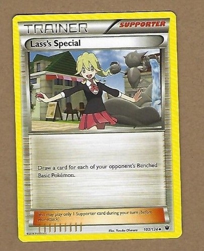 POKEMON LASS'S SPECIAL TRAINER CARD | eBay