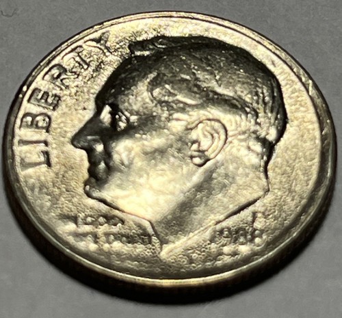 1988 P Roosevelt Dime Errors Strike Though Grease | eBay