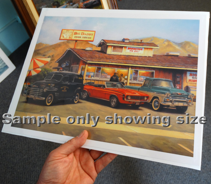 Drag Racing action prints...Barry Setzer Pro Stock Camaro | eBay