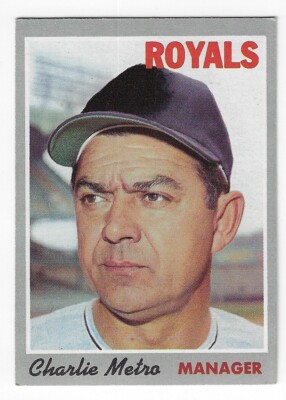 1970 Topps Set Break #16 Charlie Metro | eBay