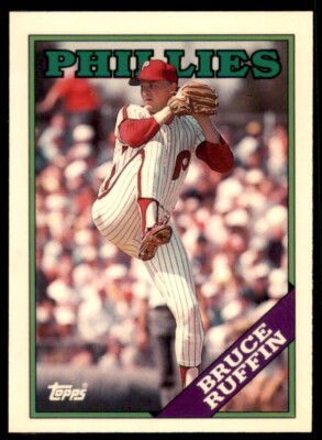 1988 Topps Tiffany Bruce Ruffin #268 Philadelphia Phillies | eBay