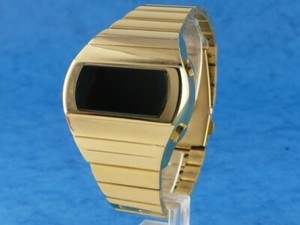 GOLD KOJAK TELLY SAVALAS 70s Old Vintage Style LED DIGITAL Rare Retro ...