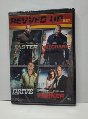 Revved Up Set - Drive / Parker / Faster / The Mechanic (DVD) - SEALED ...