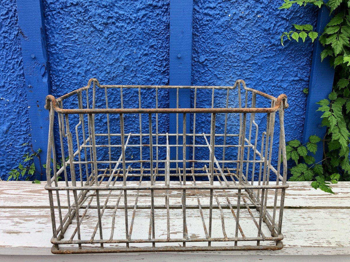 Repurposed Metal Milk Crates 32 Milk Crates Ideas | Milk Crates,