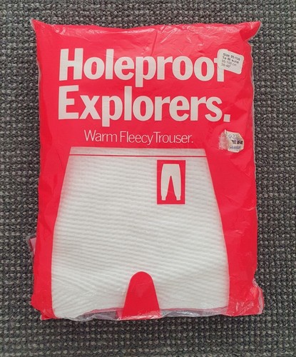 🔶️VINTAGE LONG JOHNS THERMAL HOLEPROOF 95-100cm WHITE WAFFLE FLEECY ...