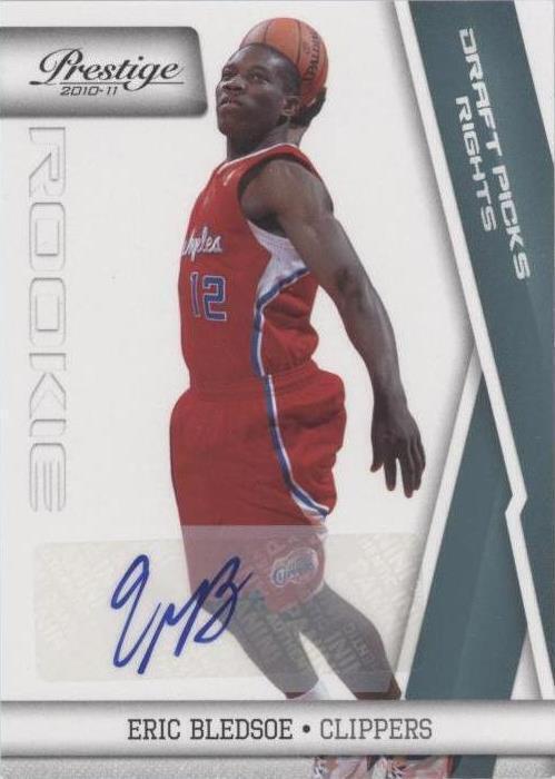 2010-11 Prestige - Rookie Eric Bledsoe #168 Draft Picks Rights ...