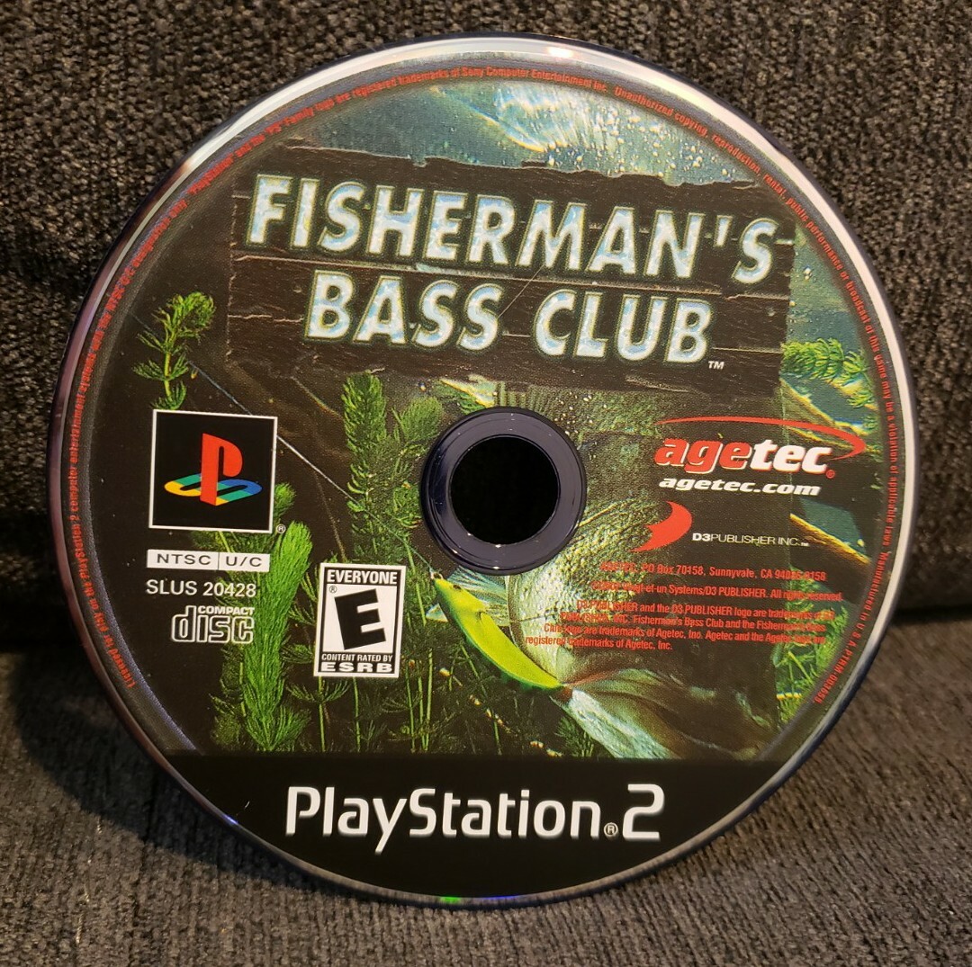 PS2 Fisherman's Bass Club Sony PlayStation 2 (DISC ONLY) | eBay