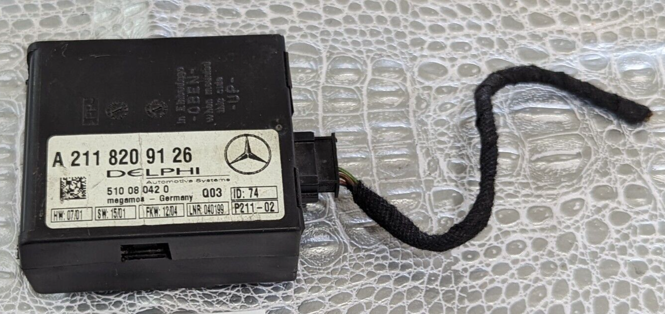 A211 820 91 26 00-06 Mercede R S C E CLK SL CL SLK CLASS Anti Theft ...