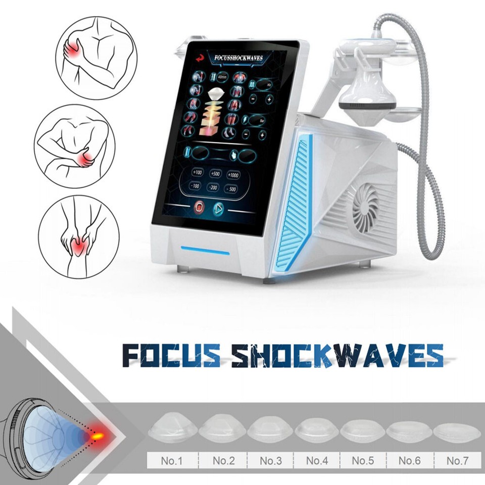 Focus Shockwave Eswt Focused Shock Wave Therapy Machine Pain Relief Physio 8Bar | eBay
