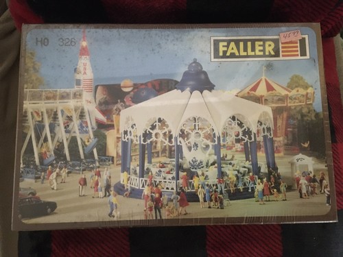 Faller 326 HO Tea Cups Merry Go Round Amusement Ride Building Kit | eBay