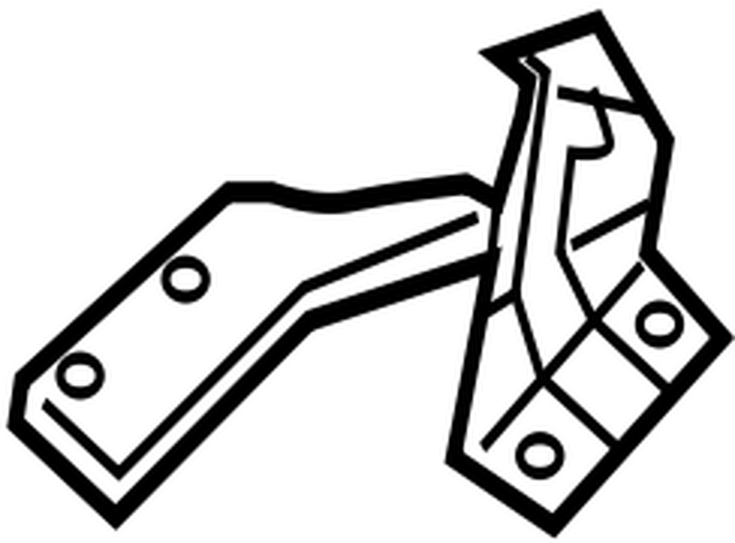 65401-4BA0A Nissan Hinge assy-hood, lh 654014BA0A, New Genuine OEM Part ...