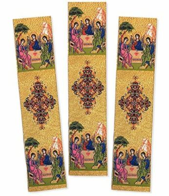 Set of 3 Orthodox Holy Trinity Icon Old Testament Trinity Rublev ...