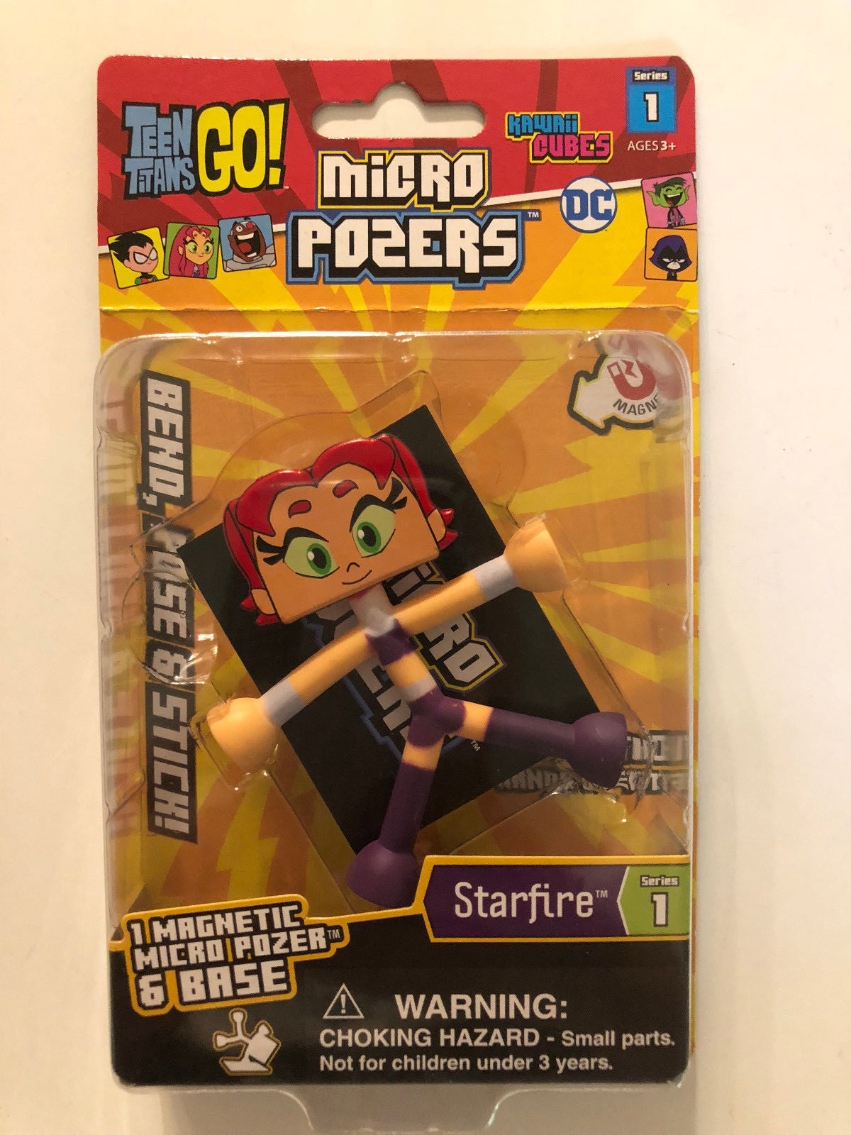 Kawaii Cubes Micro Posers Titanium Teen Titans Go STARFIRE - NIB | eBay