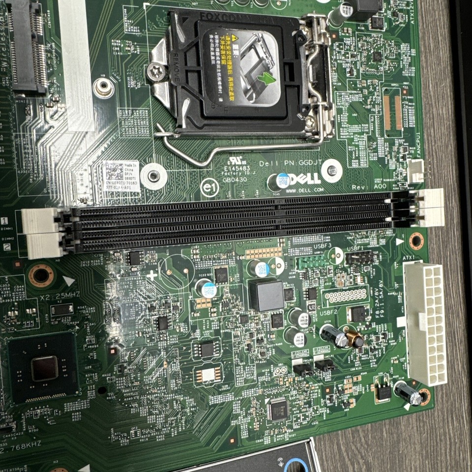 Dell Inspiron 3847 MIH81R Motherboard 088DT1 1150 w/ IO Port Cover DEAD ...