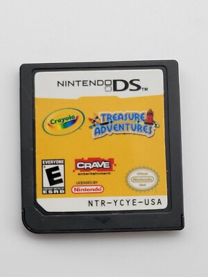 Crayola Treasure Adventures (Nintendo DS, 2007) TESTED Game Only ...