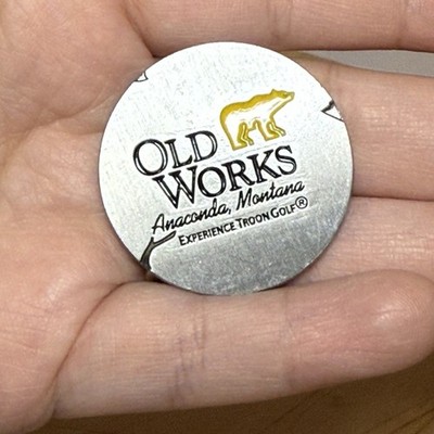 Old Works Golf course Troon Rewards GBB Epic Golf Ball Marker Token ...