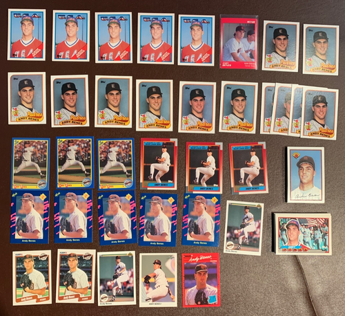 70 Andy Benes Cards: w/5 1988, 51 1989 (considered RCs by many), and 14 ...