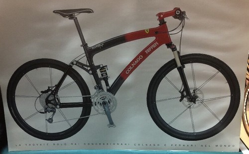 COLNAGO Poster Ferrari CT 1 Carbon CF 2 Petacchi Dekker Boogerd Freire ...