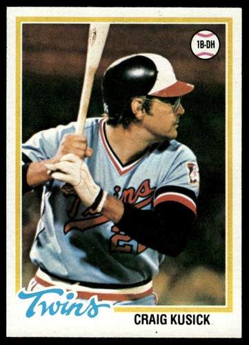 1978 Topps #137 Craig Kusick | eBay