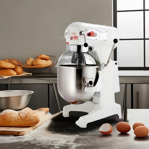 Hakka Commercial Food Mixer 10Qt Dough Stand Mixer 3 Speed Gear Driven ...
