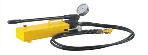 Hand Pump With Pressure Gauge 10000 Psi 3L Double Acting Hydraulic it ...