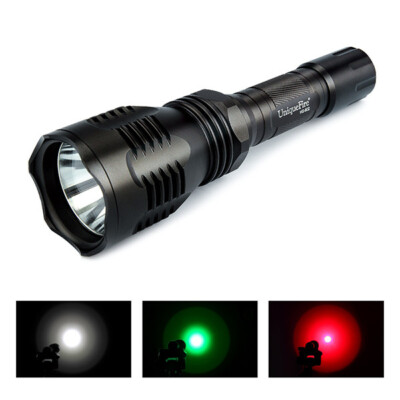 UniqueFire 250 Yards Long Distance HS-802 Red Green LED Flashlight ...
