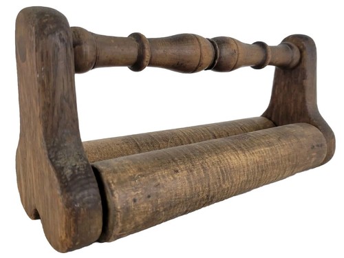 Antique 19thC SHAKER TYPE DOUBLE ROLLING PIN TIGER MAPLE Primitive ...