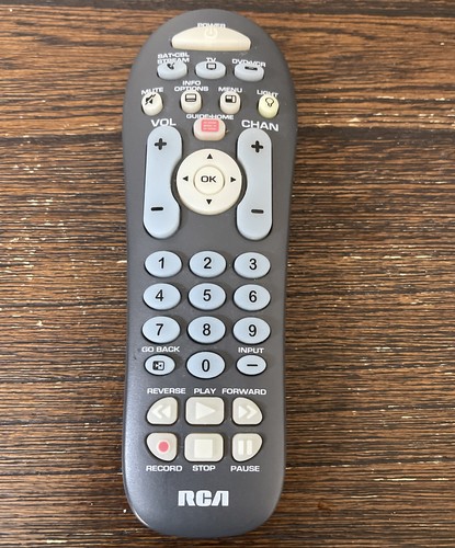 RCA RCR314WR Universal 3-Device Multi-Function Streaming TV DVD Remote ...