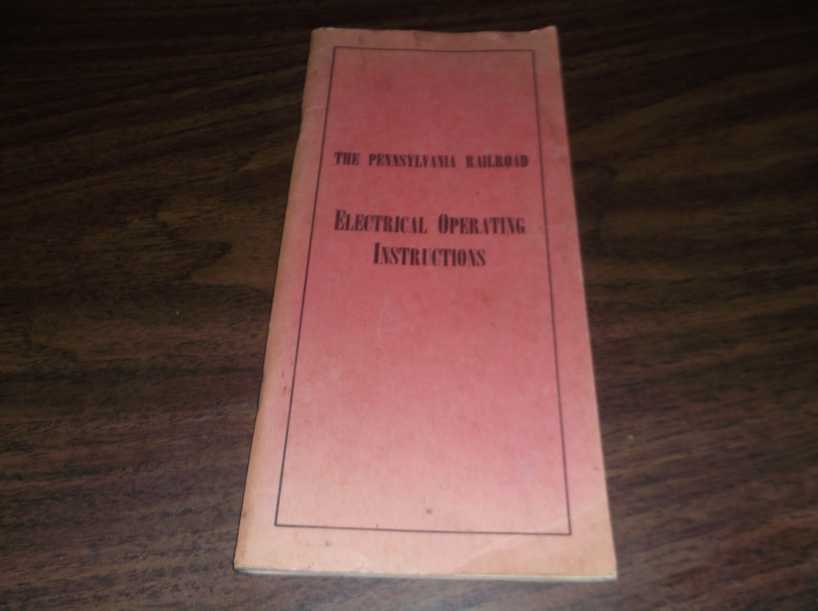 MAY 1960 PRR PENNSYLVANIA RAILROAD ELECTRICAL OPERATING INSTRUCTIONS | eBay
