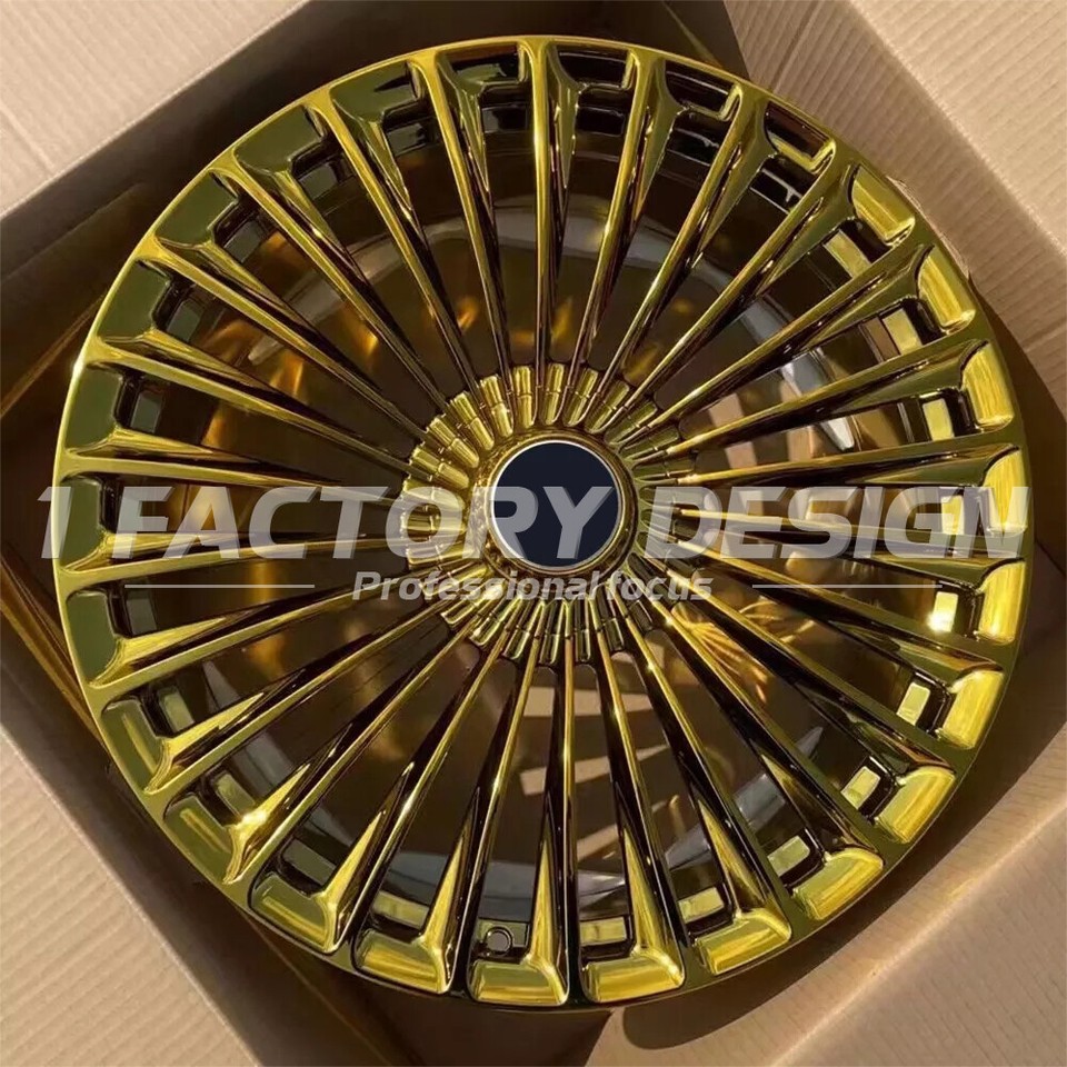 1PC CUSTOM 20" NEW CHROME GOLD FORGED WHEEL RIMS FIT FOR CADILLAC ...