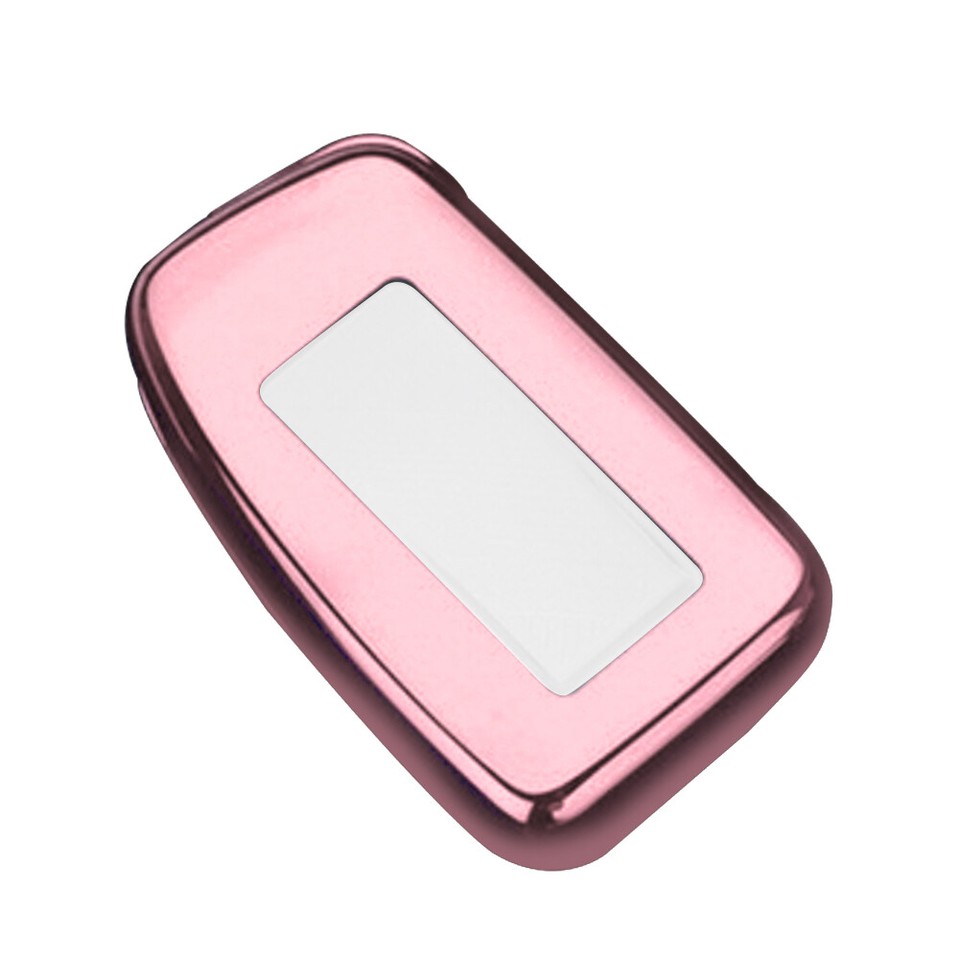 Chrome Pink TPU Key Fob Cover Case Fits For Lexus ES RX IS GS LX NX RC ...