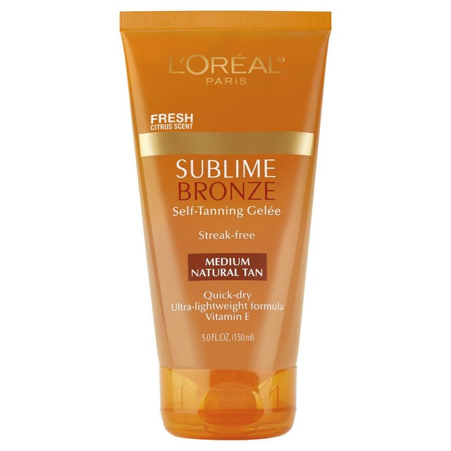 L'Oreal Sublime Bronze Self-Tanning Gelee Deep Natural Tan for sale ...