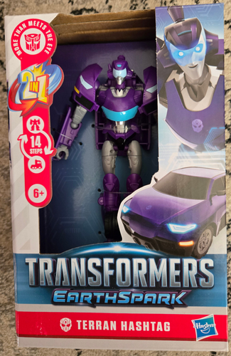 Hasbro Transformers Earthspark Deluxe Class Terran Hashtag | eBay