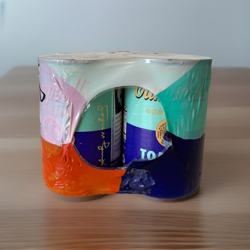 4 ANDY WARHOL CAMPBELLS TOMATO SOUP CANS LTD ED POP ART SEALED ORIGINAL ...