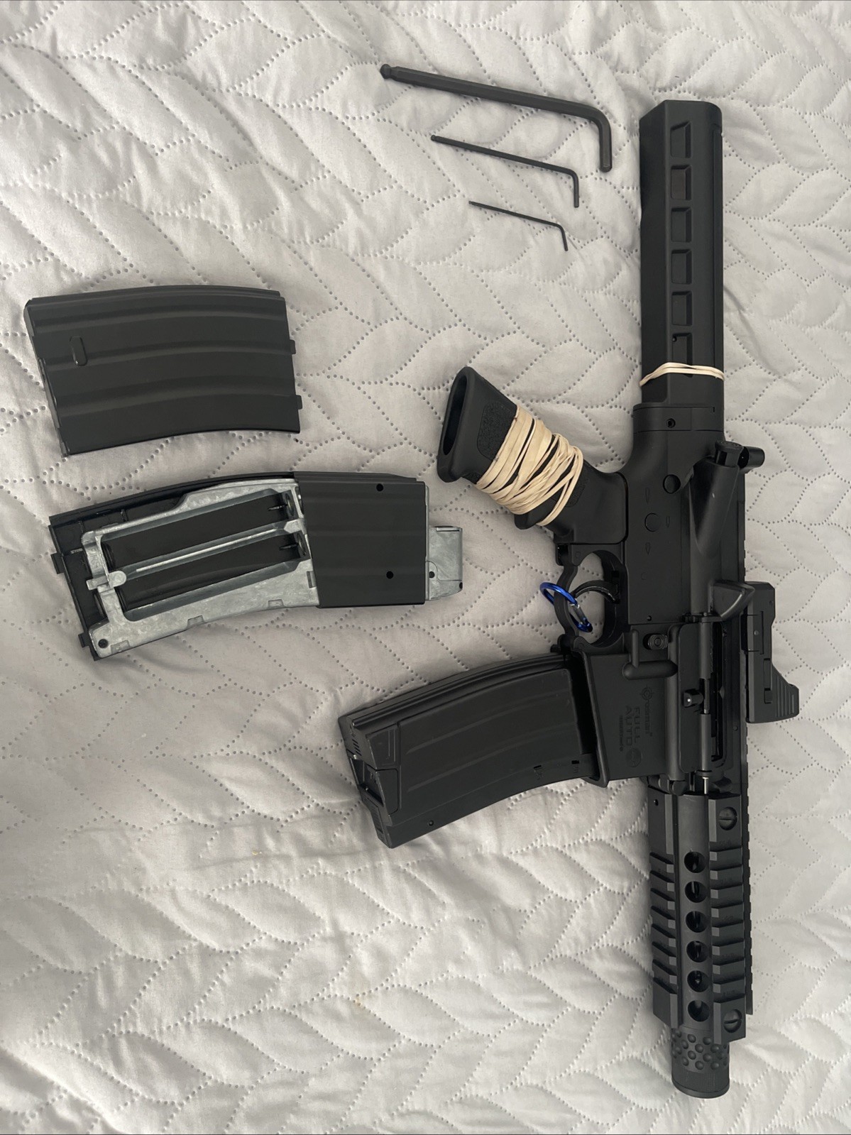 Factory Refurbished Crosman Full Auto A4P CO2 4.5MM BB Gun Rifle w/Dot ...