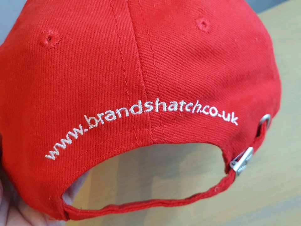 Brands Hatch British Circuits Winner Club Red Baseball Caps x2 Car ...