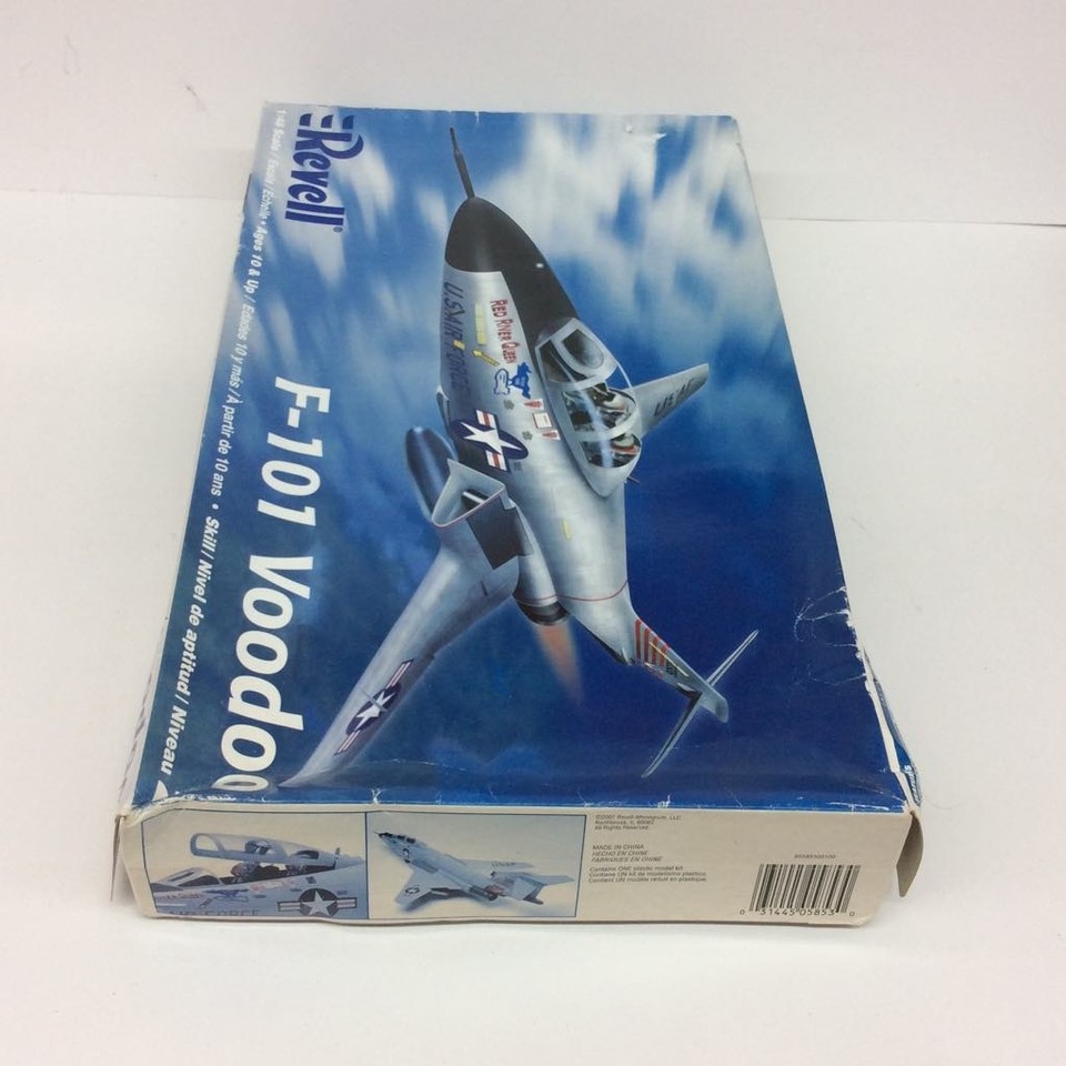 Revell F-101 Voodoo kit 85-5853 1/48 scale model kit 10+ Complete Open ...
