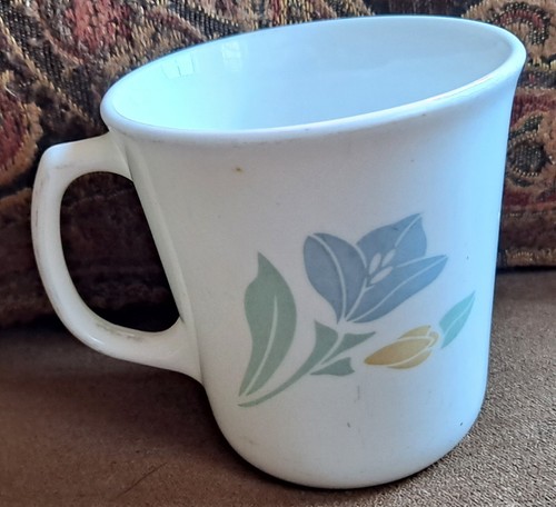 CORELLE CORNING WARE FRIENDSHIP BLUE FLOWER 9 OZ COFFEE CUP / MUG. | eBay