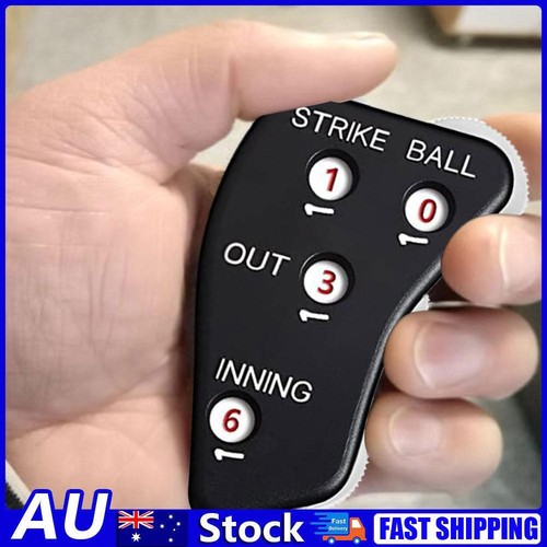 AU 4 Wheel Baseball Counter Non-Slip for Scorekeeper Recording Outs ...