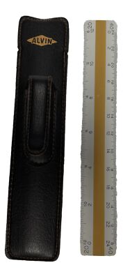 Alvin 6” Ruler Flat 2 Sided Engineer Drafting Tool | eBay
