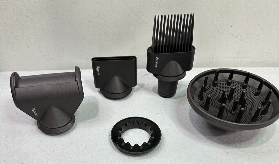 Dyson Supersonic Hair Dryer Accessories Attachments Only (Set of 5) | eBay