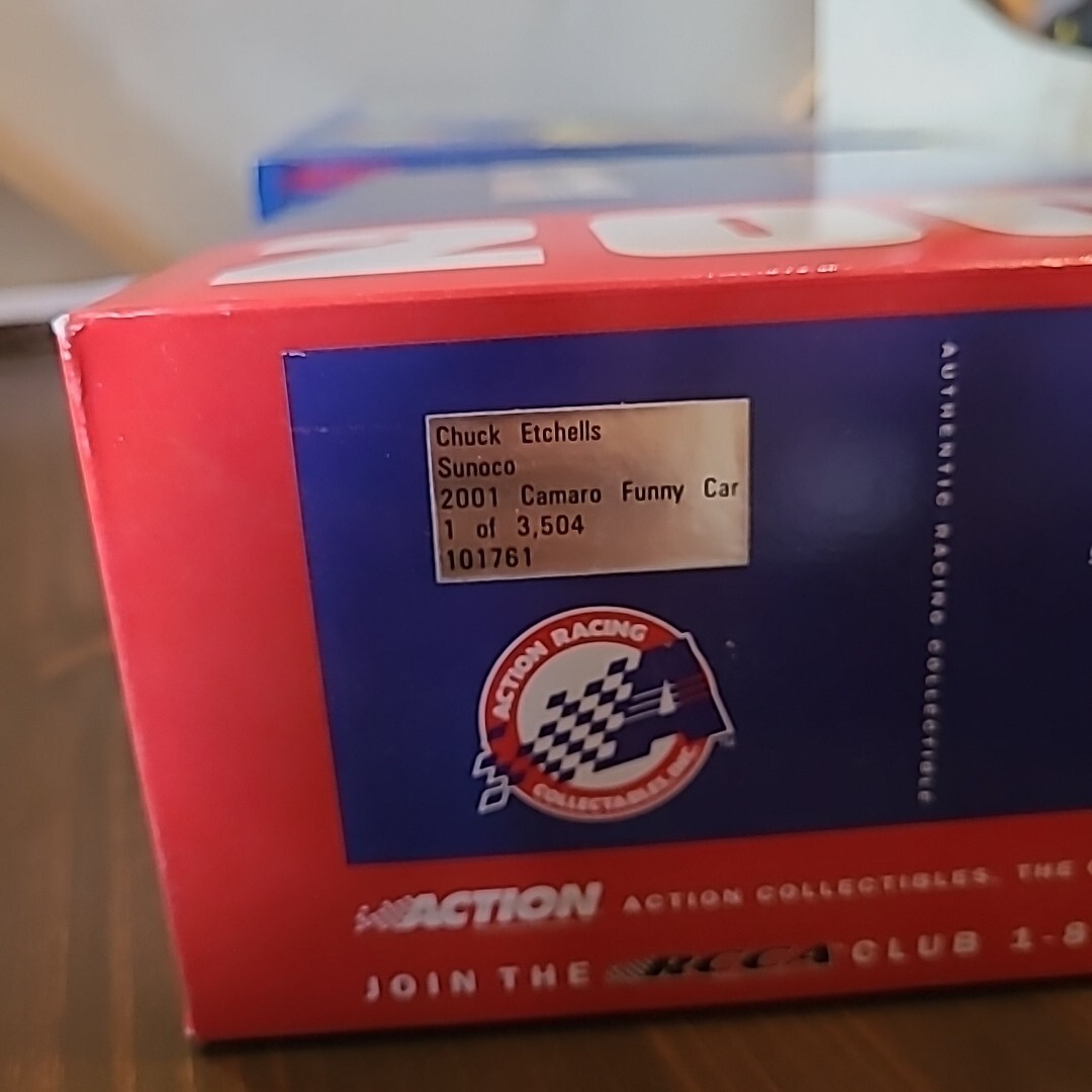 2001 Camaro Chuck Etchells Action Racing Sunoco Matco Tools NHRA New In ...