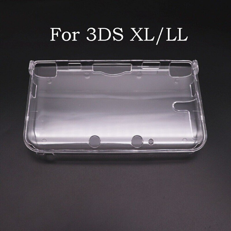 Clear Crystal Hard Shell Skin Transparent Case Cover For Nintendo 3DS ...