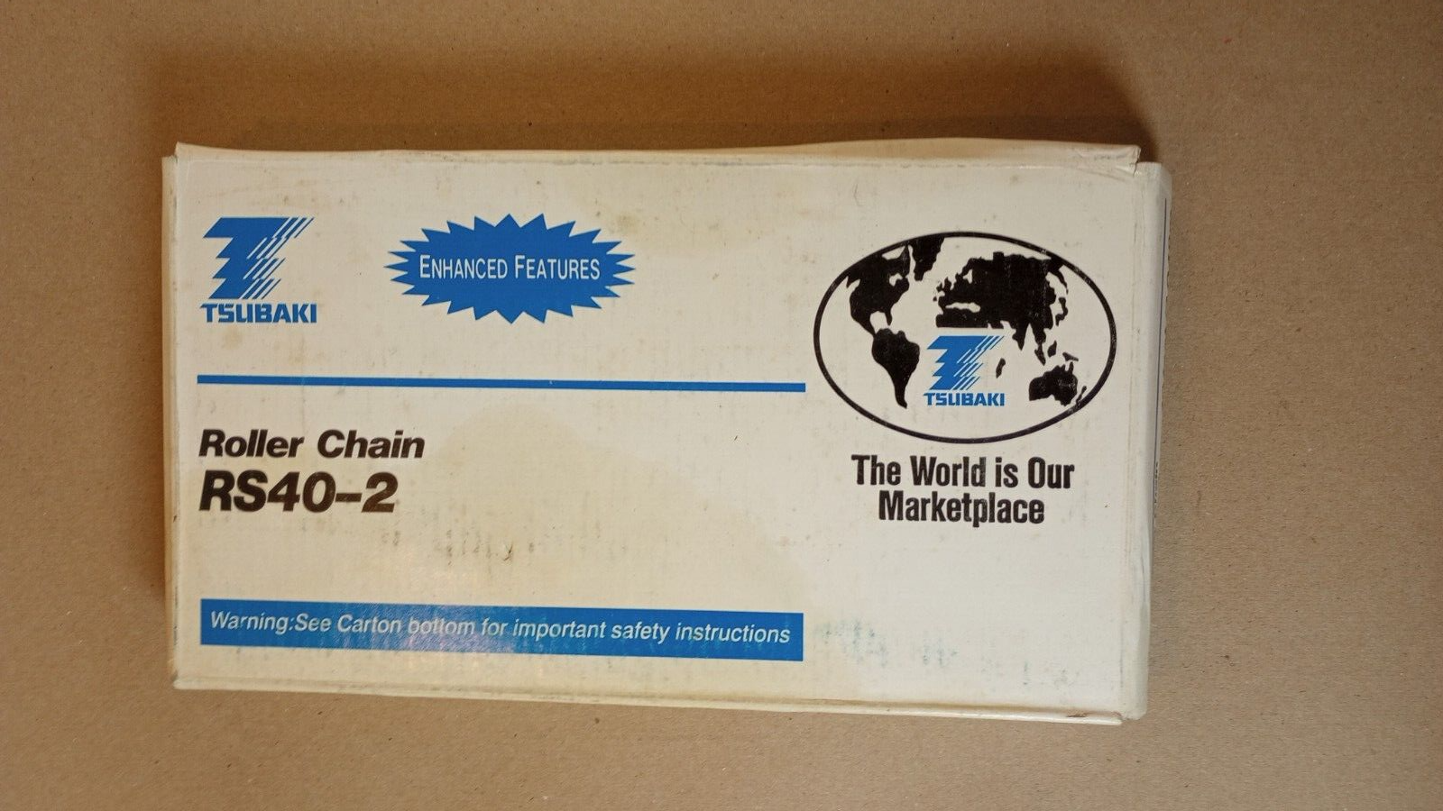 Tsubaki Roller Chain Rs40-2 RP 10 Feet 240 Links for sale online | eBay