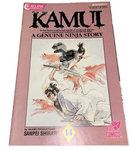 Kamui #10 • A Genuine Ninja Story! (1987, Eclipse International, Viz Comics) | eBay